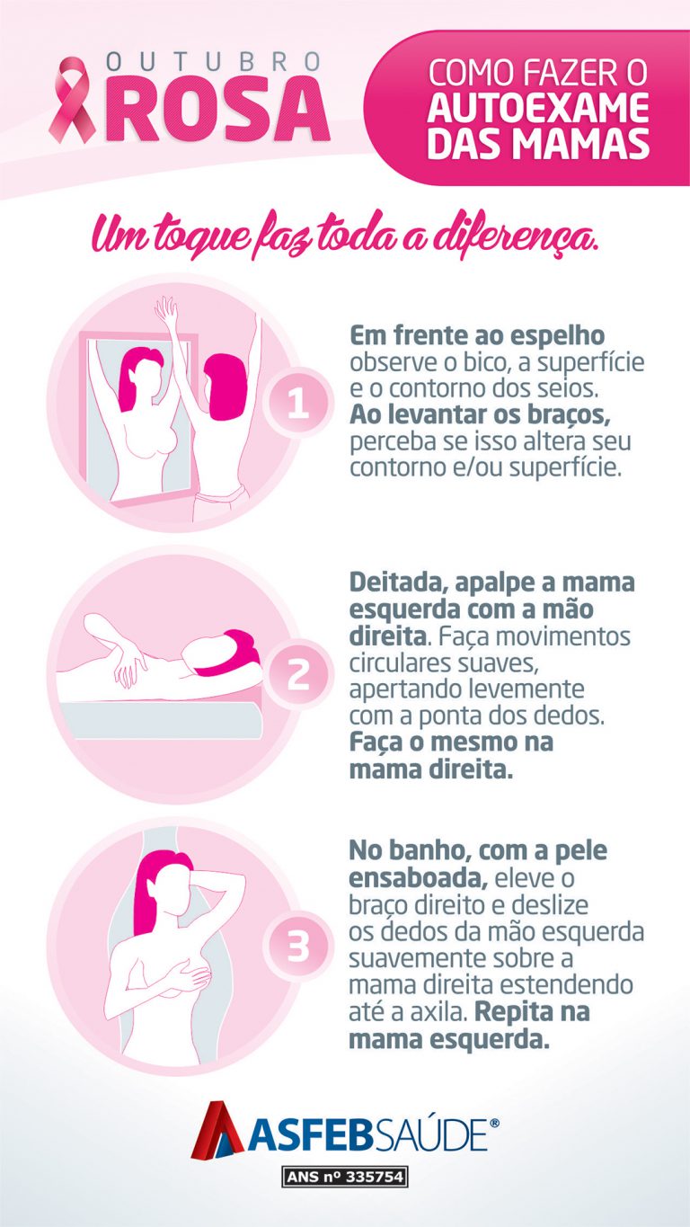 Outubro Rosa – Um toque faz toda diferença! | ASFEB